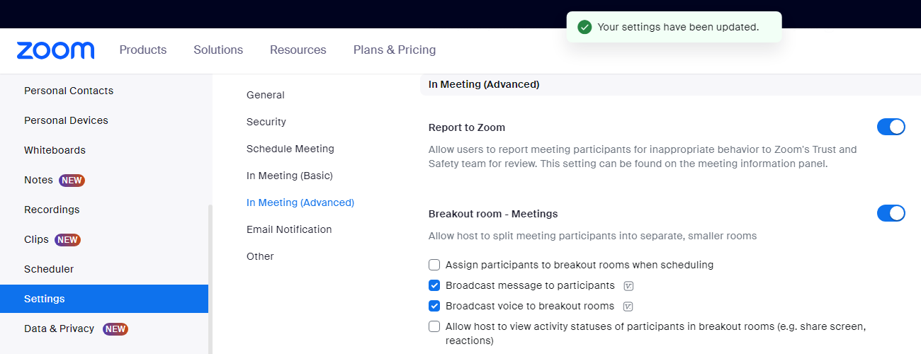 Tutorial de Zoom Breakout Rooms (Guía paso a paso)